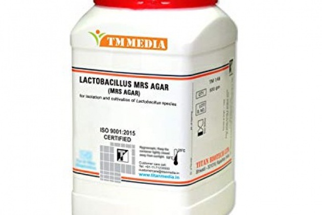 TM MEDIA LACTOBACILLUS MRS AGAR (MRS AGAR) - 500gm
